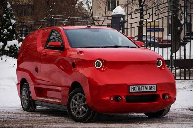 Tout Le Génie Russe Est Dans Cette Voiture électrique Lavtotor Amber